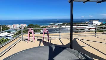 Terraço no piso superior