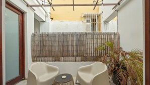 Apartamento Cidade | Terraço/pátio interior