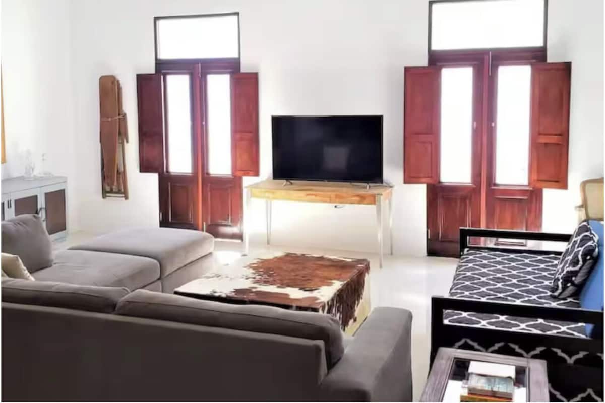 Apartamento Familiar, cozinha | Sala de estar