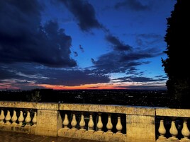 Terraço no piso superior