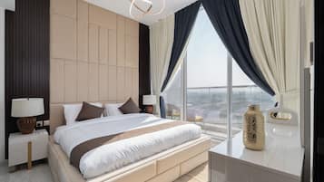 Apartamento de Luxo, varanda, vista para a piscina | Wi-fi grátis