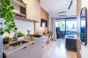 Apartamento conforto | Cozinha privada
