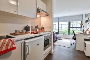 Estúdio, para não fumantes | Cozinha privada