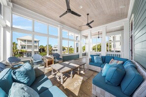 Blue Palmetto: Grayton Beach Retreat with Private Pool, Elevator, and 6 ...