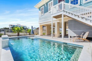 Blue Palmetto: Grayton Beach Retreat with Private Pool, Elevator, and 6 ...