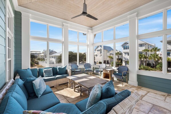 Blue Palmetto: Grayton Beach Retreat with Private Pool, Elevator, and 6 ...