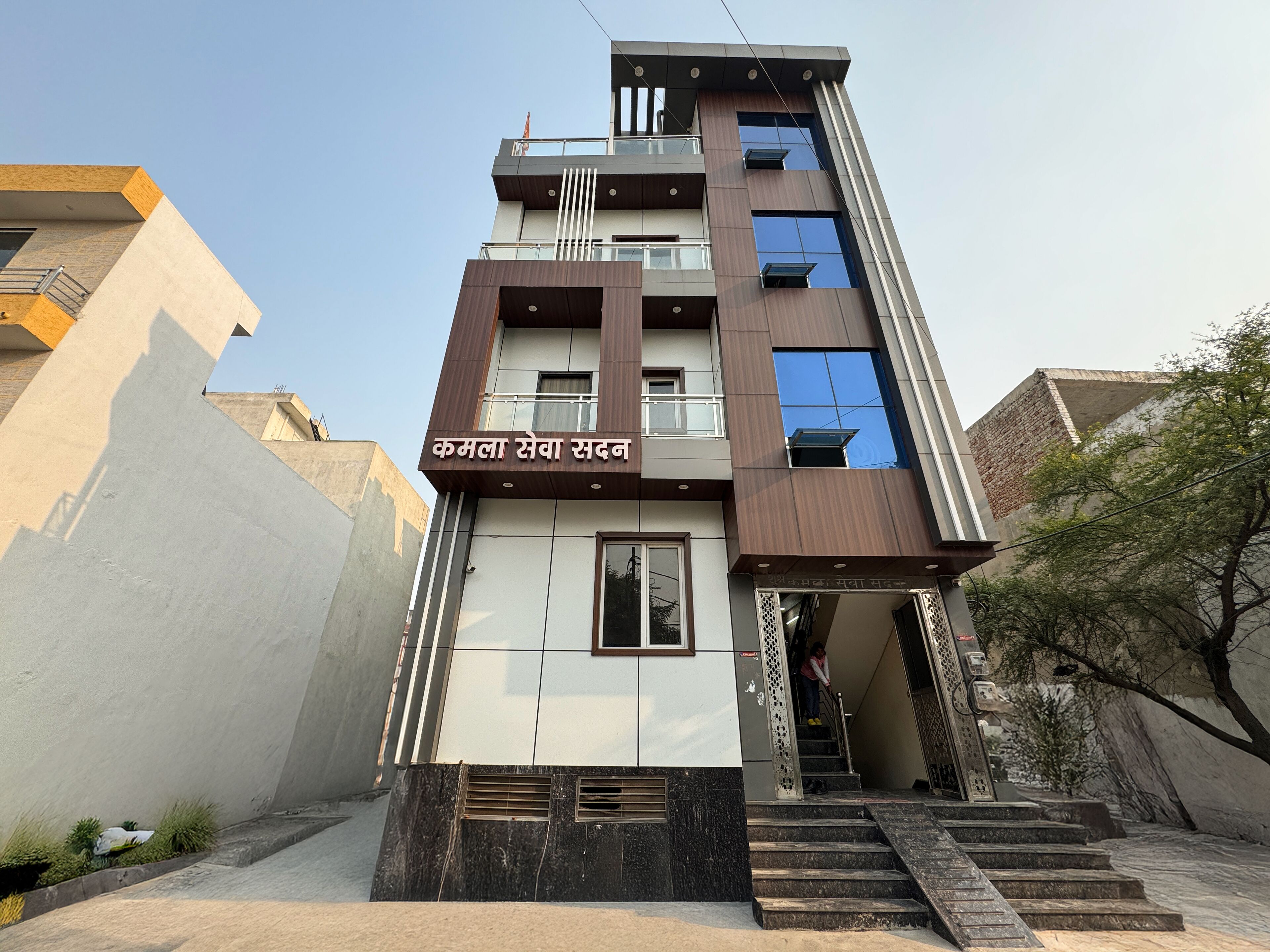 Fachada da propriedade