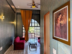 Suite Presidencial, varanda, vista para o pátio | Sala de estar