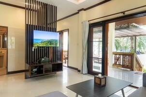 Smart TV de 40 polegadas com canais por cabo 