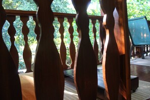 Casa, 2 quartos, fumadores | Varanda