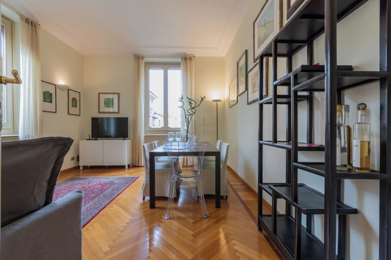 Apartamento Básico, varanda | Sala de jantar