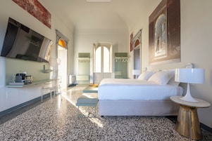 Apartamento, varanda, vista para o jardim | Ferro/tábua de engomar, Wi-fi grátis