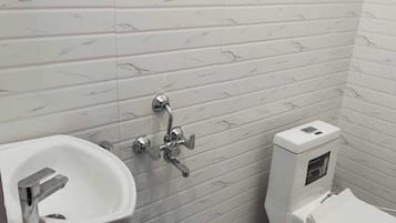 Quarto Duplo ou Twin, Vista para a cidade | Casa de banho