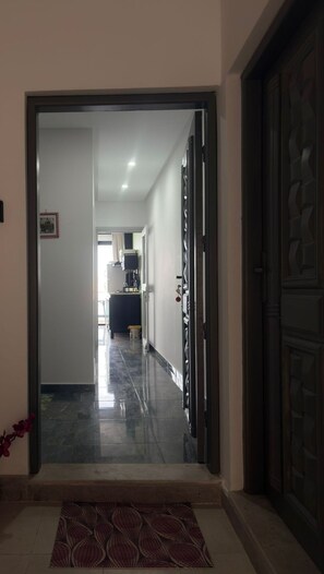 Entrada do alojamento