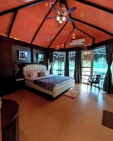 Quarto Duplo Deluxe, varanda, vista para o jardim | Wi-fi grátis 