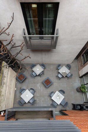 Estúdio, 1 cama Queen, sacada | Sacada