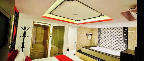 Quarto casal básico | Roupas de cama antialérgicas, escrivaninha