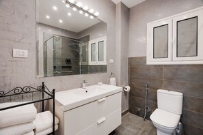 Apartamento, 1 quarto, vista para a cidade | Banheiro