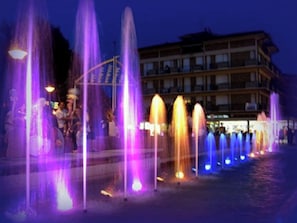 Apartamento, 1 quarto, varanda, vista para o jardim | Fachada