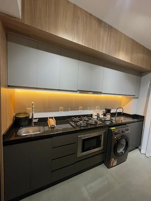 Apartamento clássico | Cozinha privada