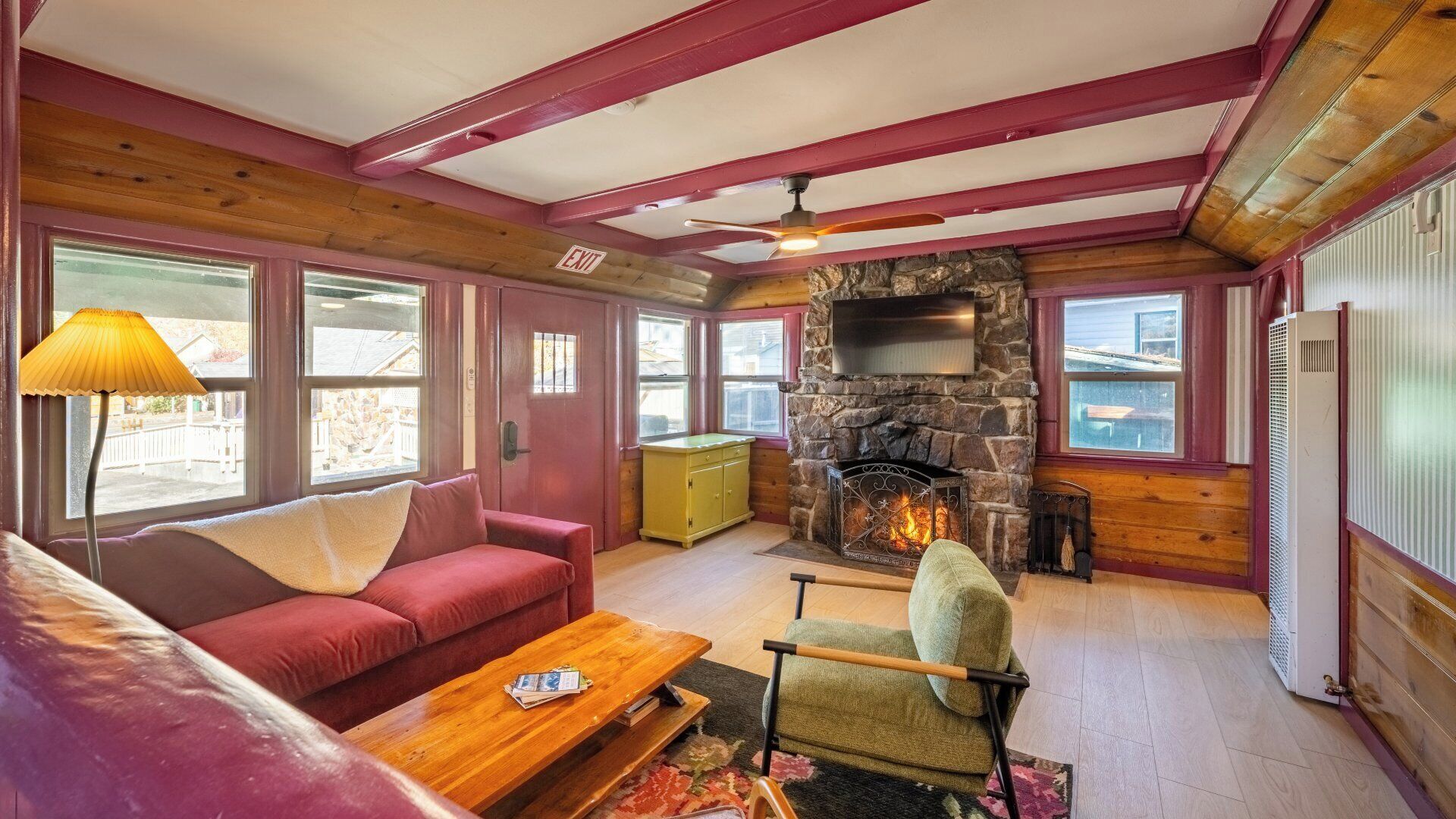 Cabana família, 2 quartos | Roupas de cama de algodão egípcio, roupas de cama premium, frigobar