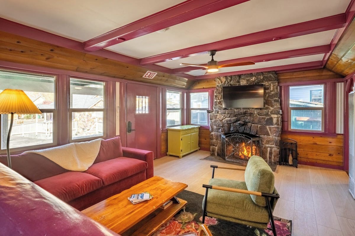 Cabana família, 2 quartos | Roupas de cama de algodão egípcio, roupas de cama premium, frigobar