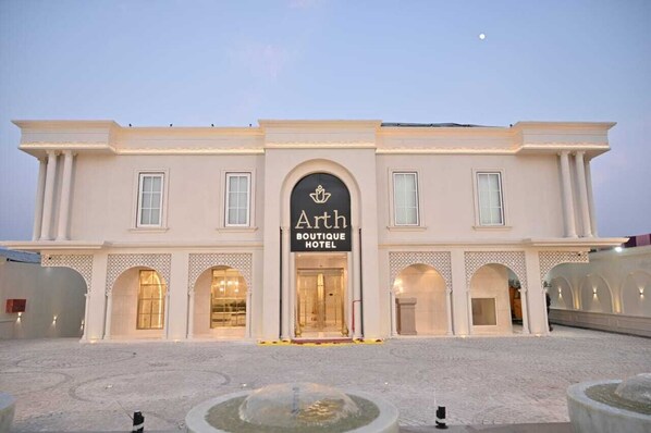 Fachada da propriedade