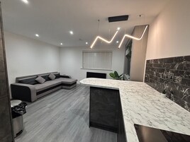 Apartamento Comfort, 2 quartos, não fumadores, cozinha | Sala de estar