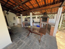 Área para churrasco/piquenique
