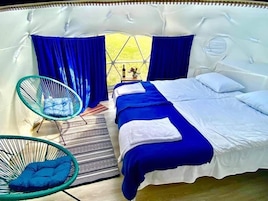 Quarto Duplo Básico, varanda, vista para a montanha