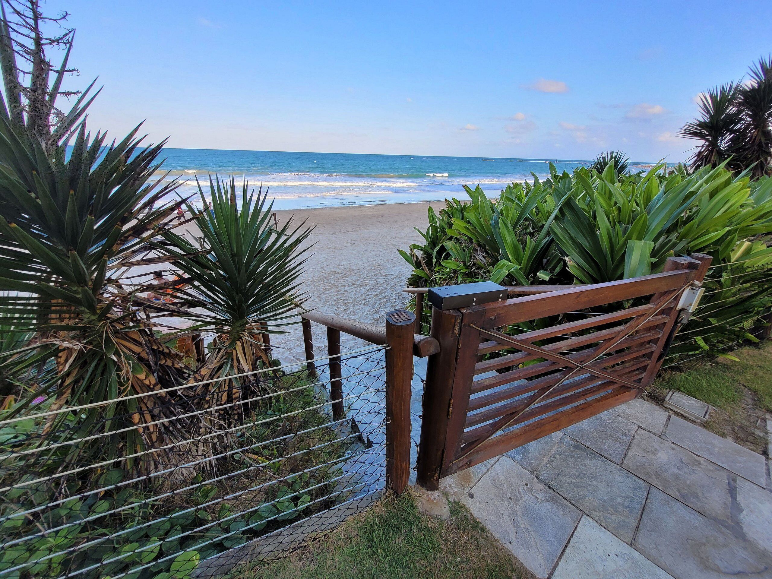 Apartamento | Praia | Na praia, praia de areia branca 