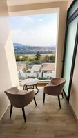 Quarto casal clássico, sacada, vista para o parque | Sacada