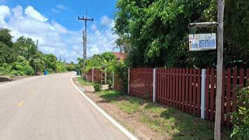 Entrada do alojamento