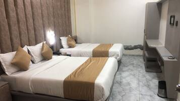 Quarto casal luxo, vista para a cidade