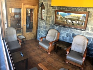 Entrada do alojamento