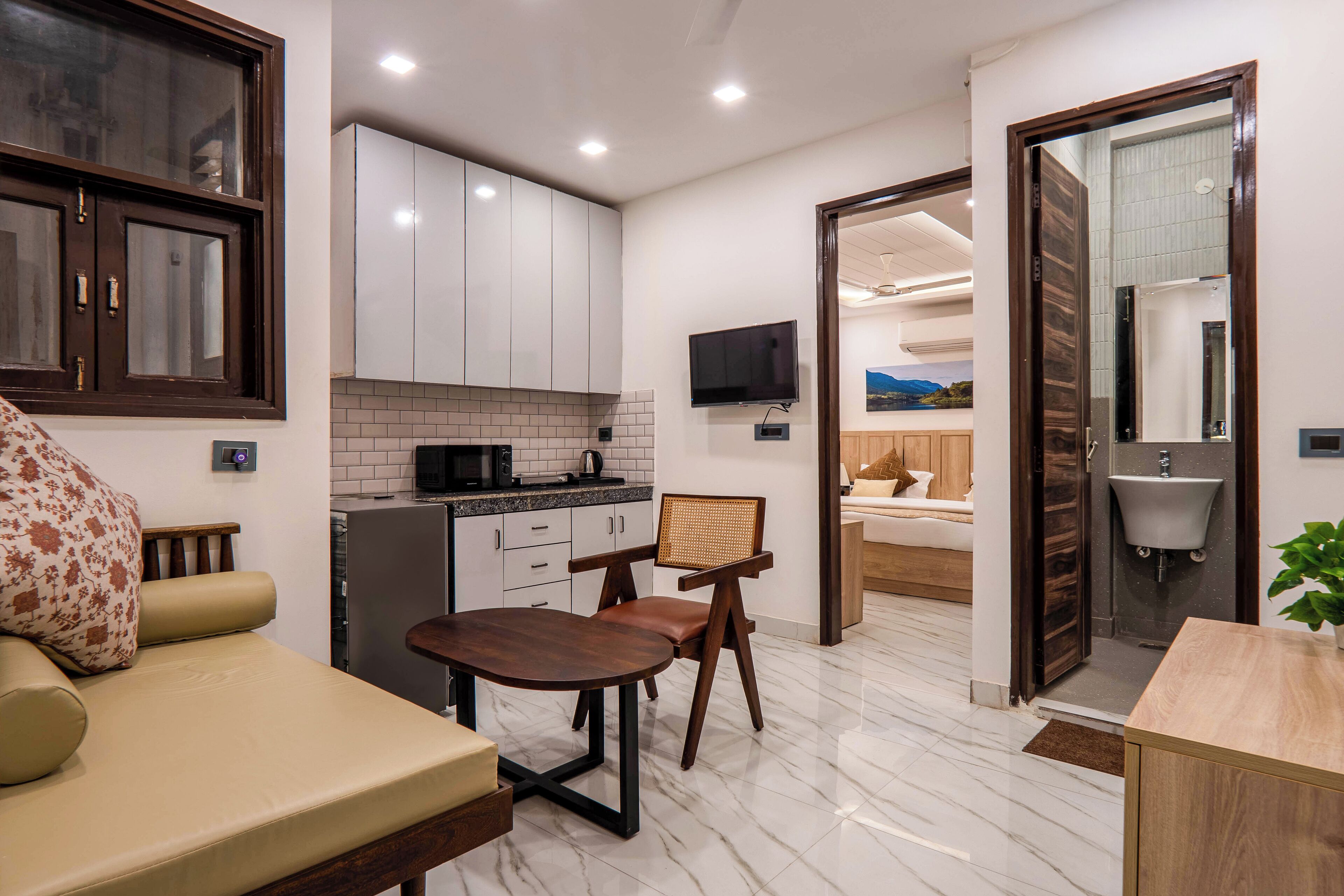 Suite Júnior | Cofre no quarto, secretária 