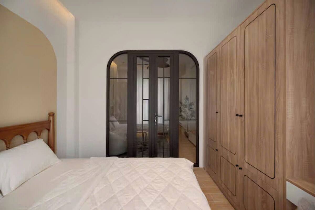 Suíte grand, 1 quarto, acesso ao Club Lounge, vista para o rio | Roupas de cama de algodão egípcio, roupas de cama premium