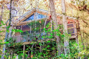 Kentucky Breeze Treehouse in The Red River Gorge on Private Land ...