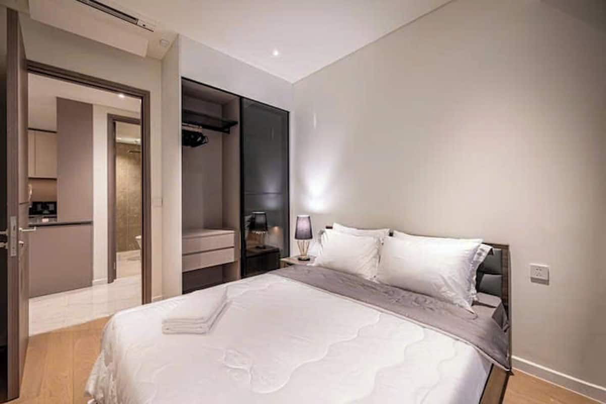 Suite Nobre, 1 quarto, acesso ao Club Lounge, Vista para a cidade | Lençóis de algodão egípcio, roupa de alta qualidade, edredões de penas