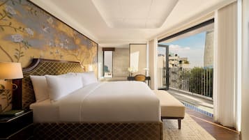 Quarto grand, 1 cama King, no canto