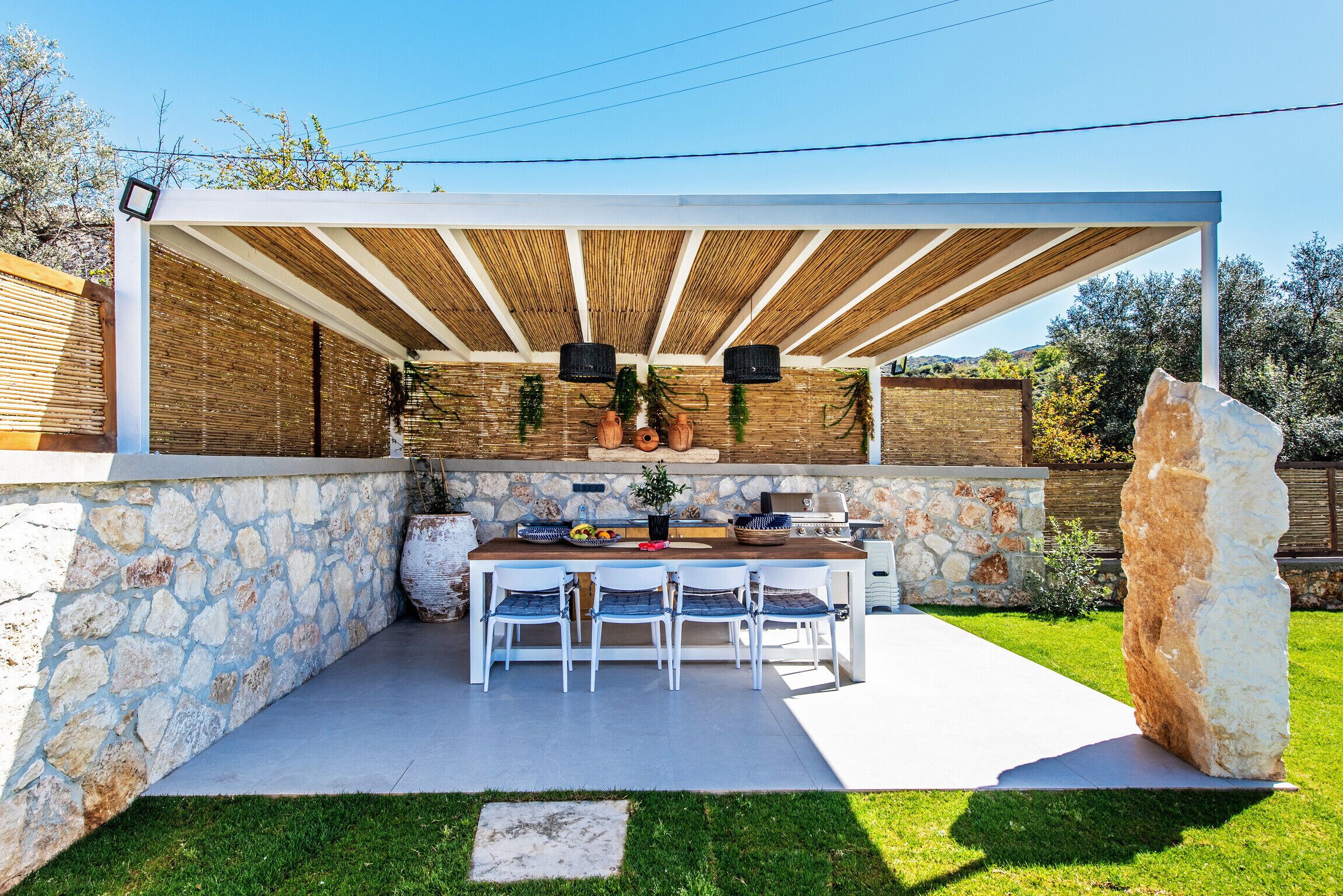 Opções para refeição ao ar livre