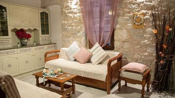 Apartamento, 1 quarto, fumadores, varanda | Sala