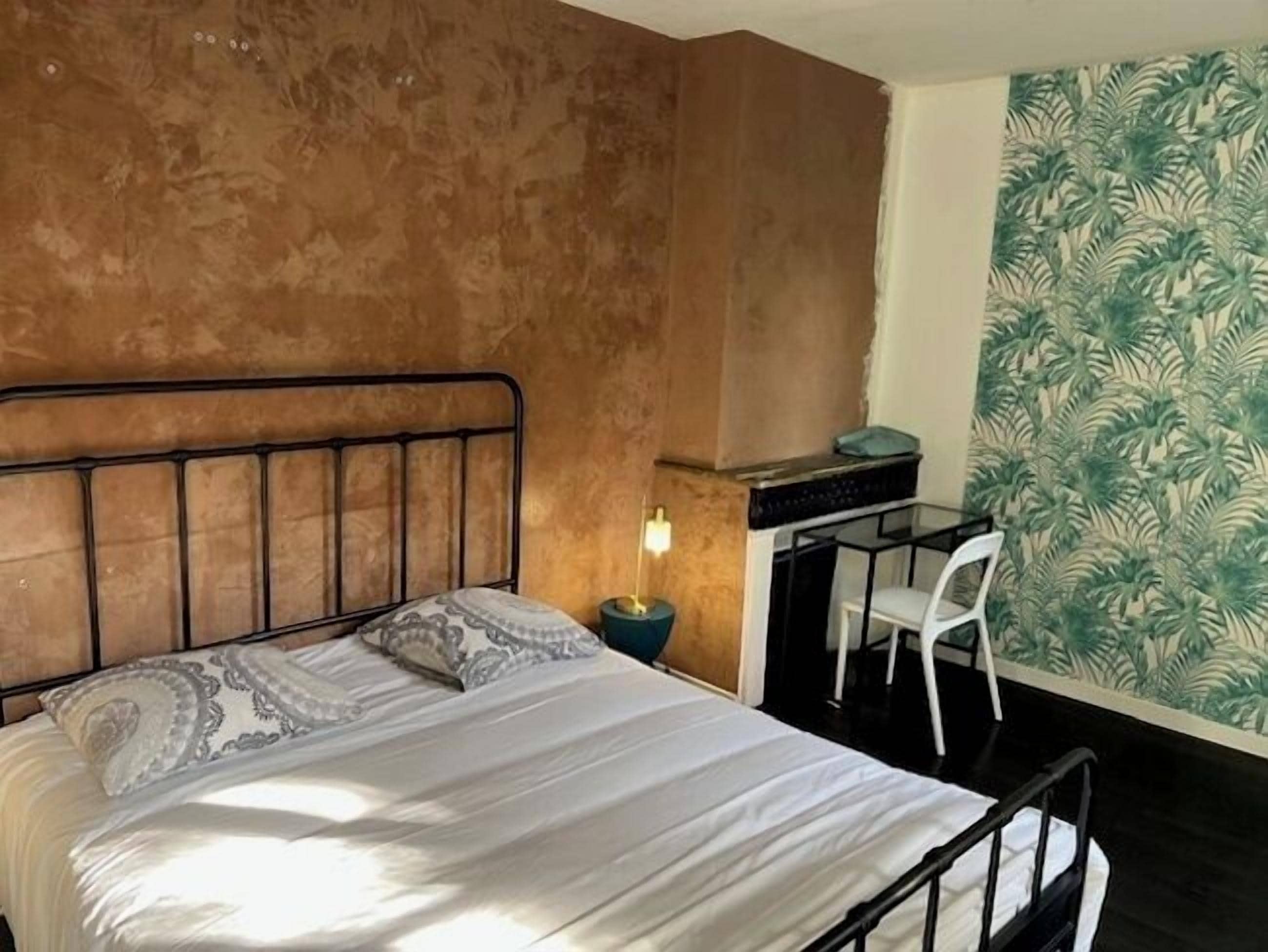 Quarto casal, vista para o jardim | Wi-Fi de cortesia