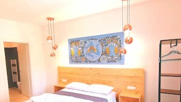 Quarto casal, sacada, vista para a cidade | Wi-Fi de cortesia