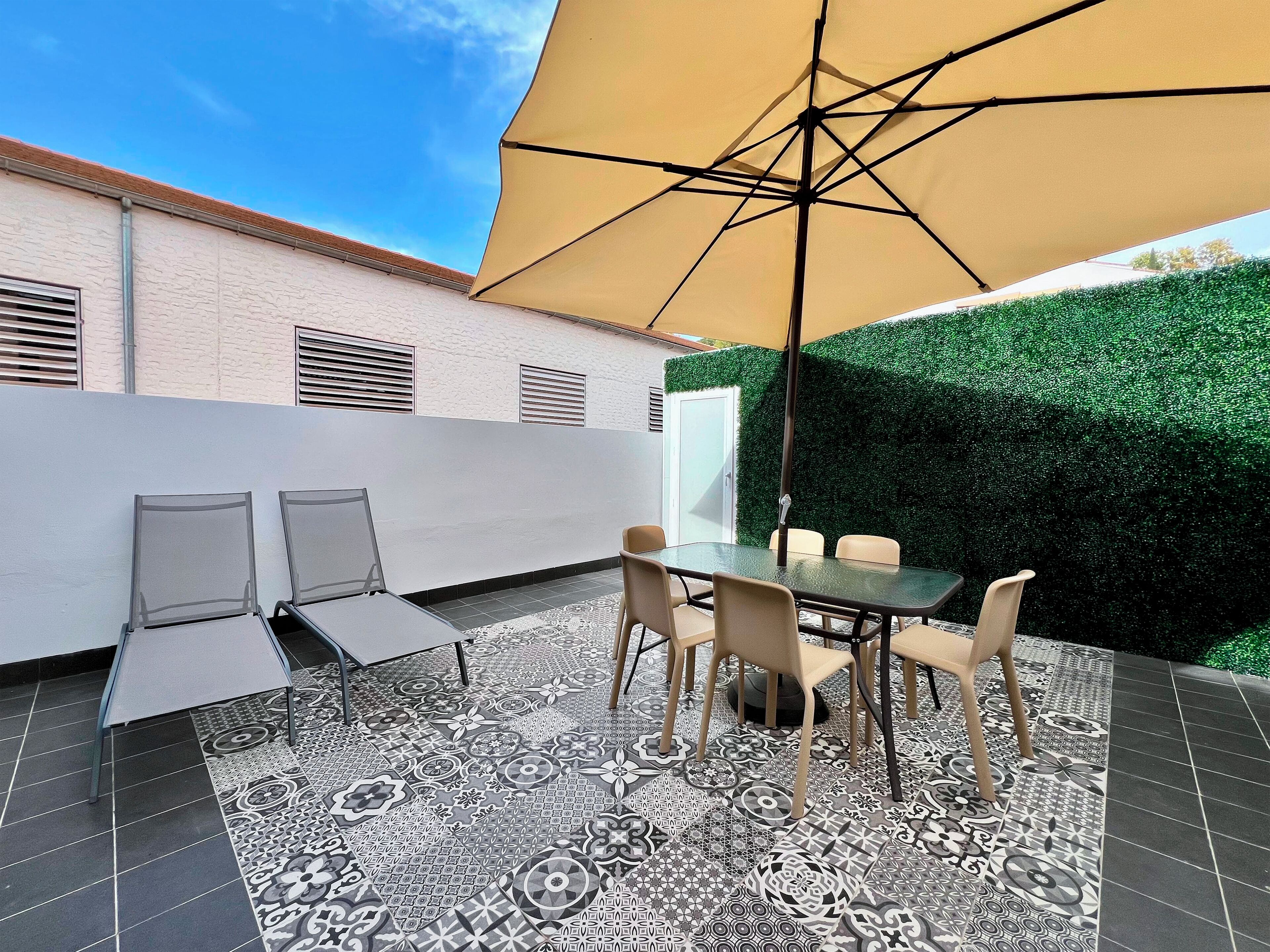 Cobertura superior | Terraço/pátio