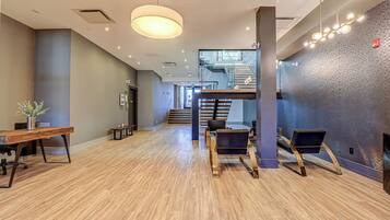 Sala de estar do lobby