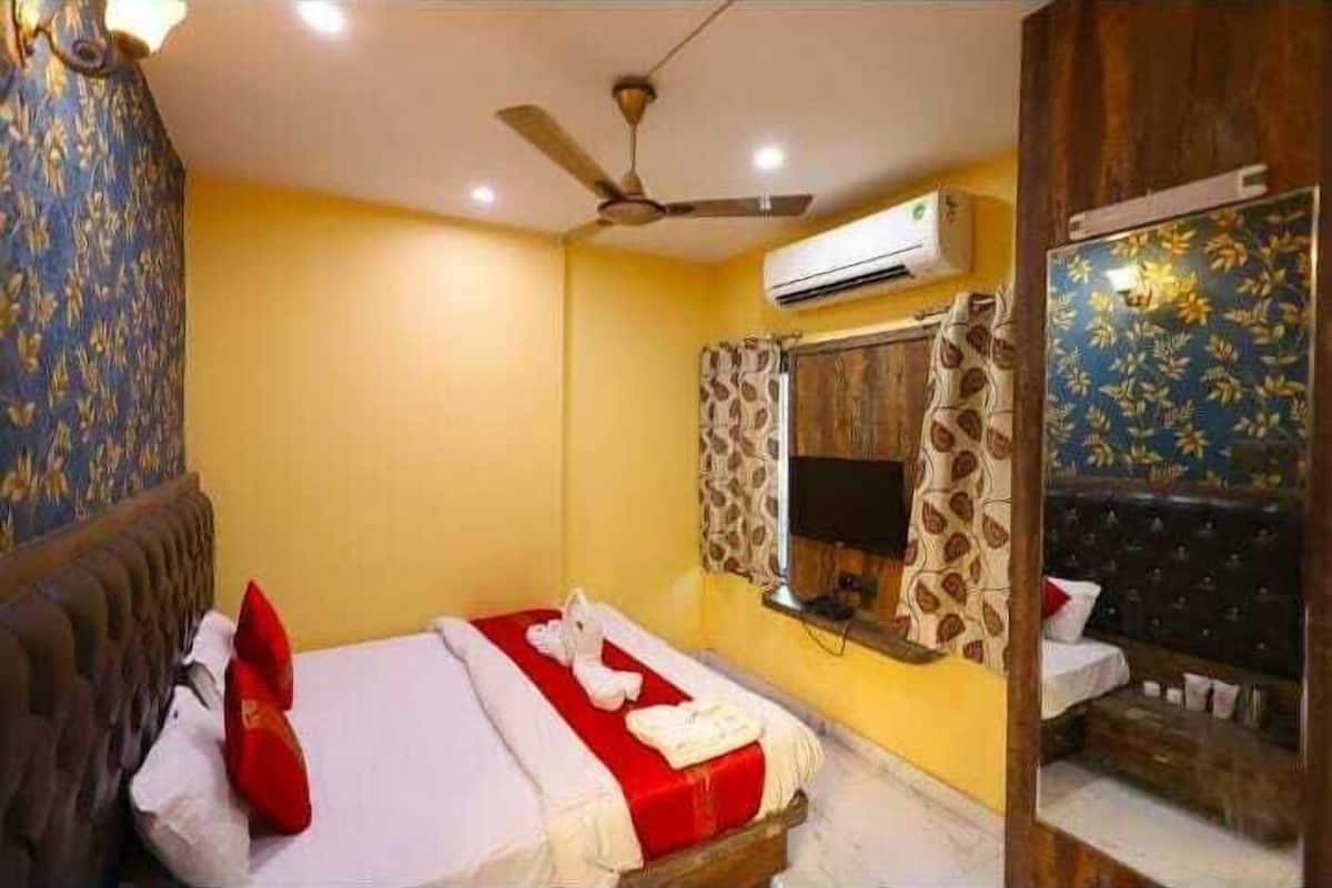 Quarto casal luxo, vista para a cidade