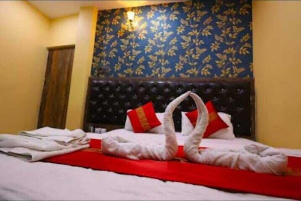 Quarto casal luxo, vista para a cidade