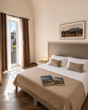Quarto casal conforto, sacada