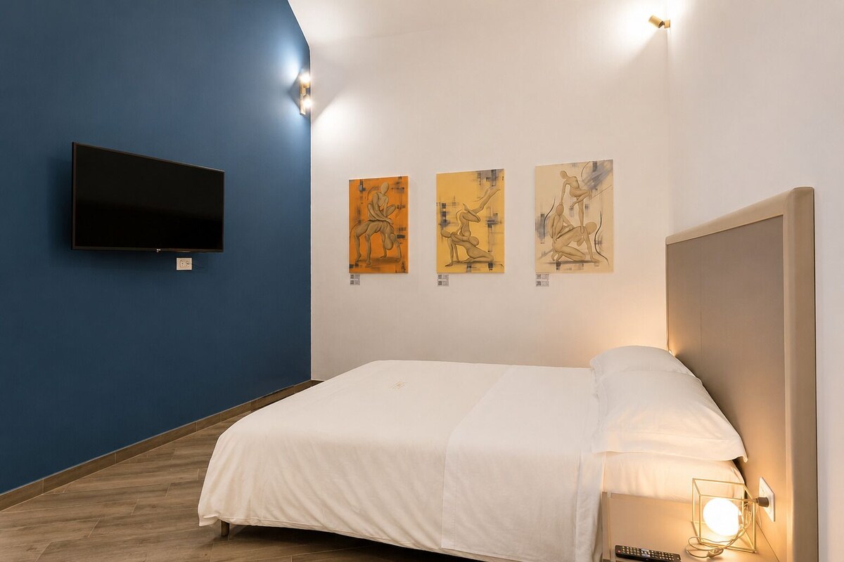 Quarto casal ou duplo luxo | Escrivaninha, Wi-Fi de cortesia